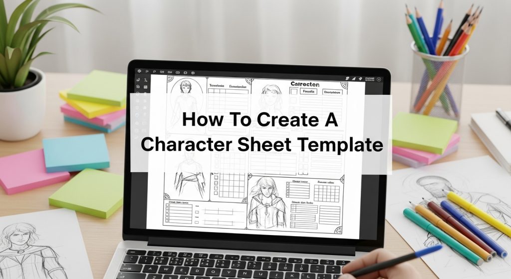 How To Create A Character Sheet Template