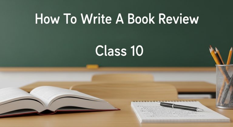 How To Write A Book Review Class 10