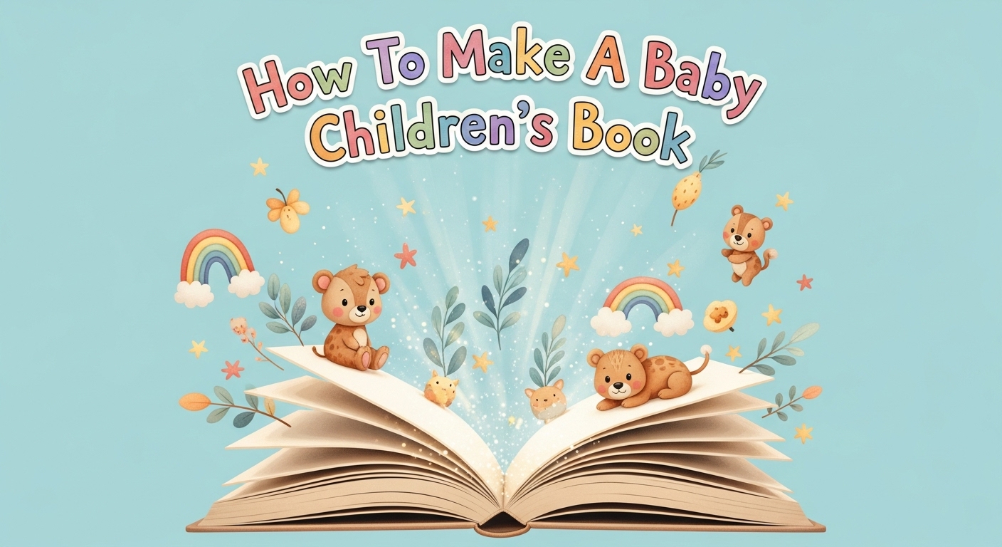How To Make A Baby Children’s Book: A Step-by-Step Guid