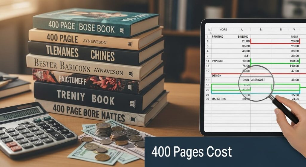How Much Does It Cost to Make a 400-Page Book?