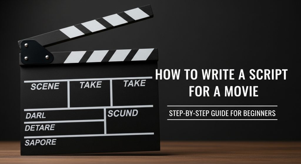 How to Write a Script for a Movie
